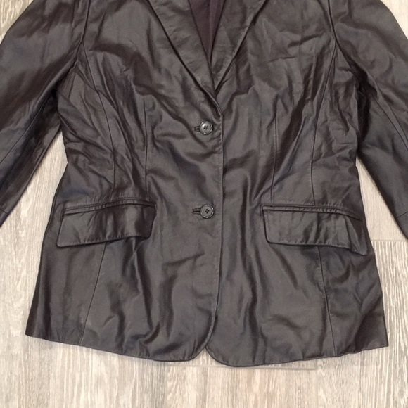 Ann Taylor | Jackets & Coats | Ann Taylor Loft Leather Jacket | Poshmark